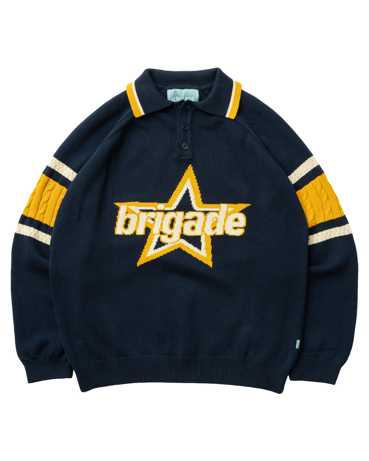 Star Logo Knitted Rugby – Brigade USA